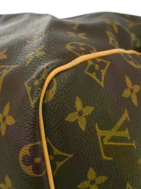 LOUIS VUITTON Keepall Bandoulière 55 Monogram Holdall Bag - Brown