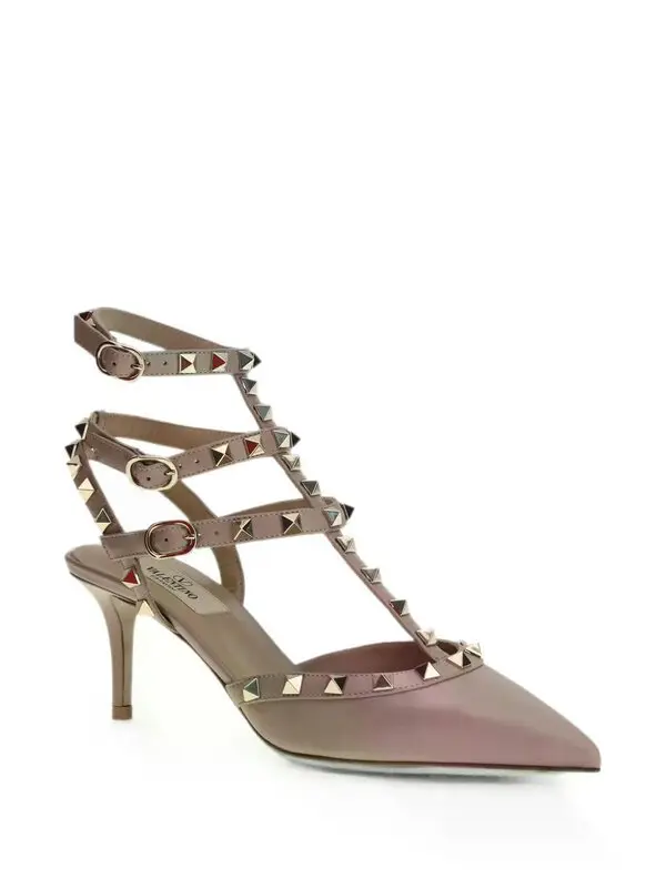 Valentino Garavani Rockstud Ankle-strap Mules