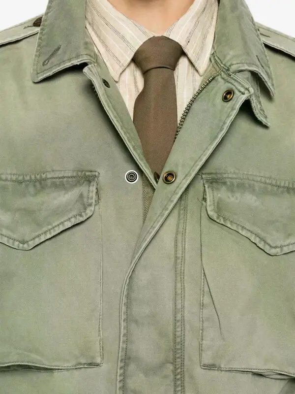 Polo Ralph Lauren Olive Washed Utility Jacket