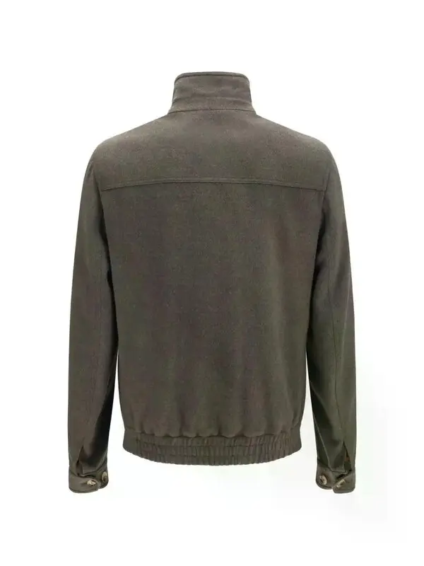 Brunello Cucinelli High-neck Wool Jacket