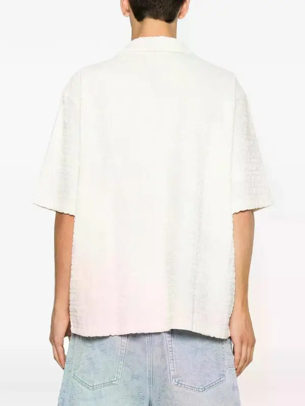 PURPLE BRAND Logo-embossed Shirt