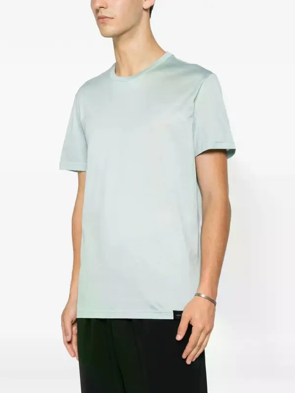 LOW BRAND Crewneck Short-sleeved T-shirt