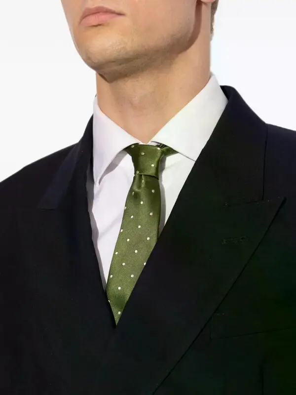TOM FORD Polka-dot Silk Neck Tie