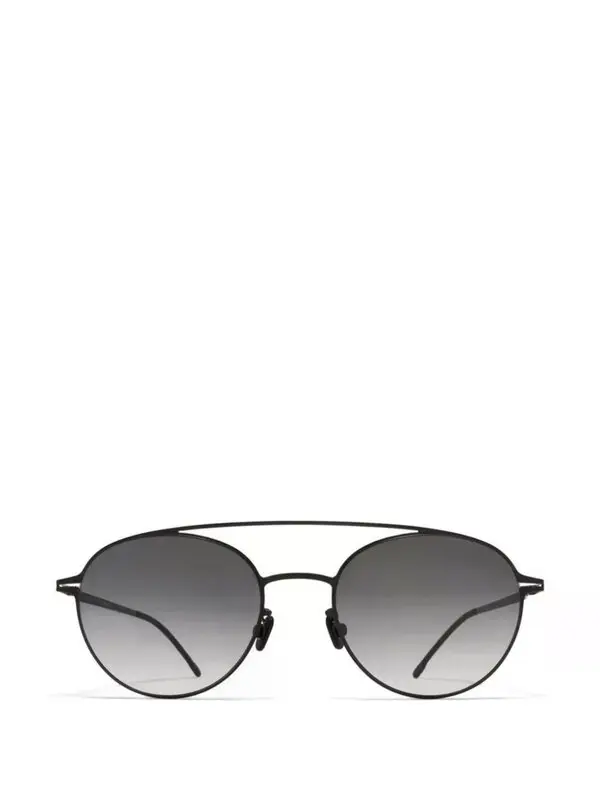 Mykita Reva Round Frame Sunglasses - Black