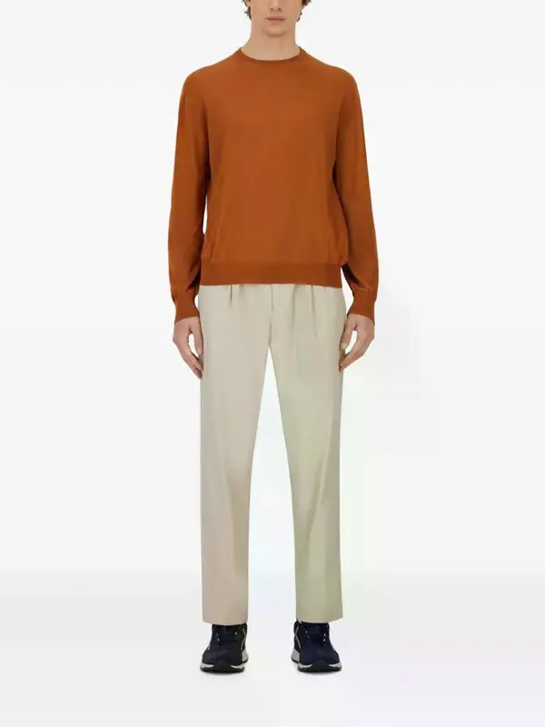 Herno Suede-effect Drawstring Trousers