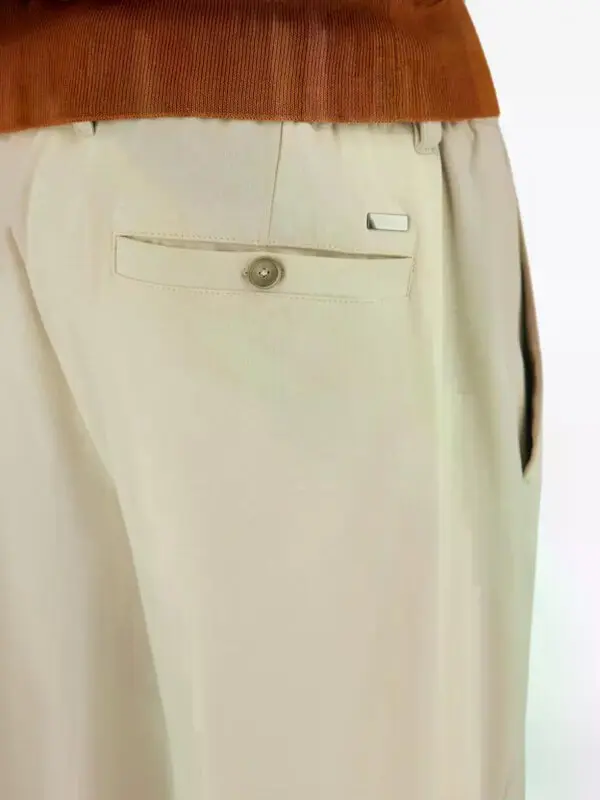 Herno Suede-effect Drawstring Trousers