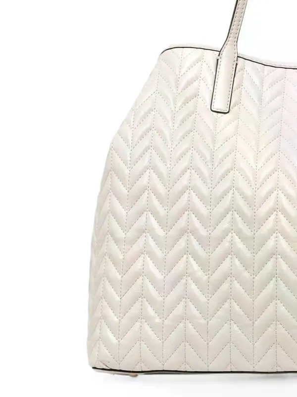 Guess Chevron Quilted Tote Bag