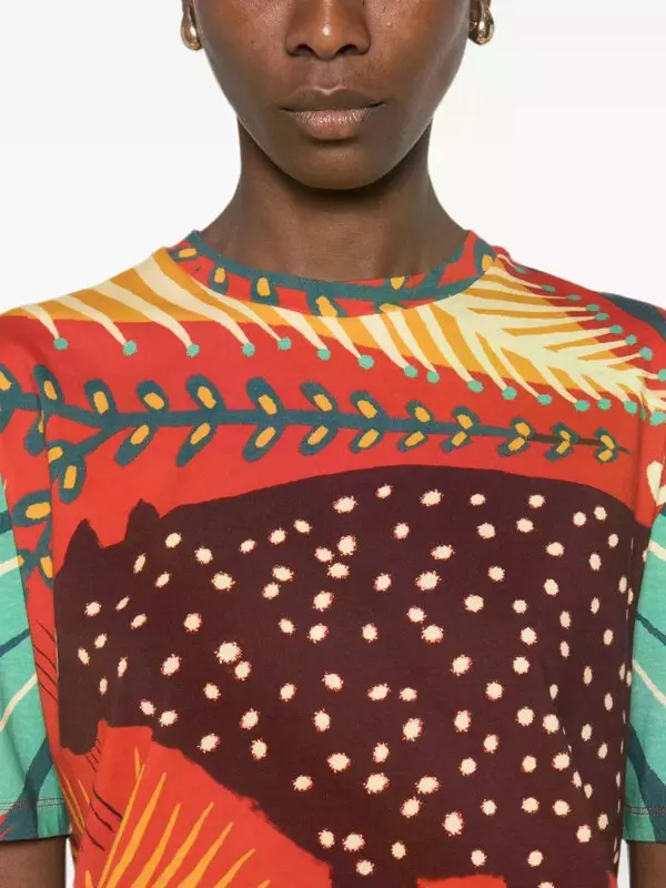 Etro Graphic Print Short Sleeve T-shirt