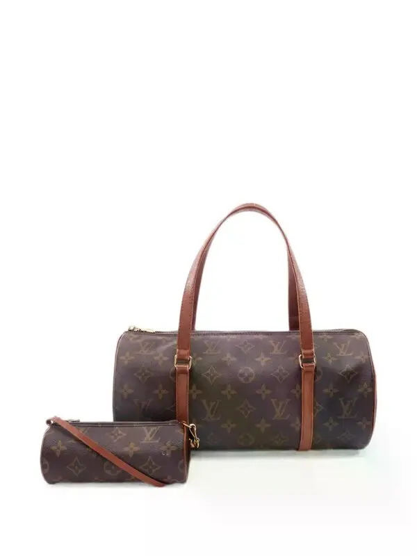LOUIS VUITTON Monogram Papillon 30 Barrel Handbag