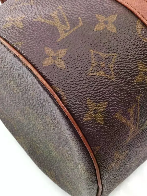 LOUIS VUITTON Monogram Papillon 30 Barrel Handbag