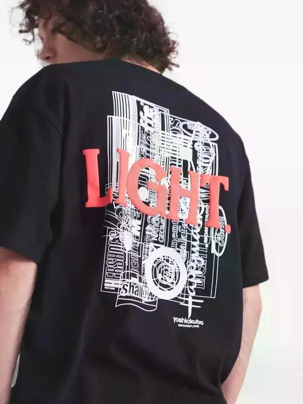 YOSHIOKUBO Graphic Print T-shirt