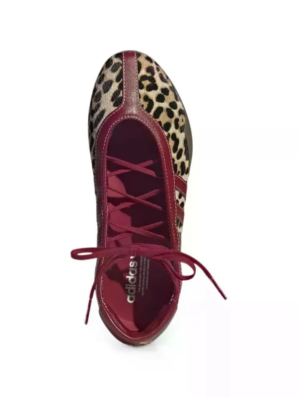 Adidas Leopard Print Lace-up Sneakers