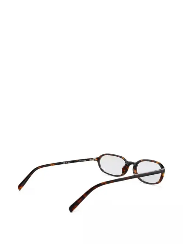 Chimi Edith Oval-frame Eyeglasses - Brown