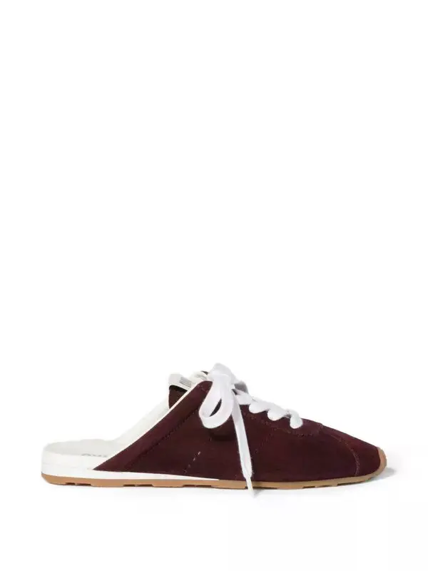 Miu Miu Plume Suede Mules
