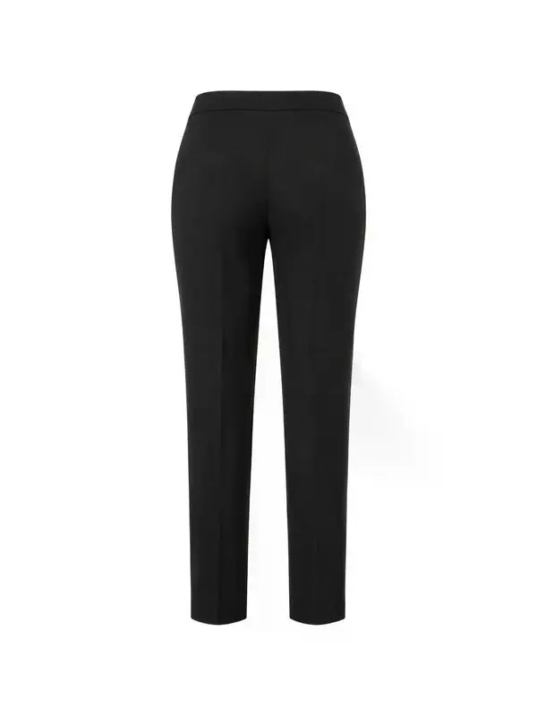 Just Cavalli Pressed-crease Split-hem Trousers