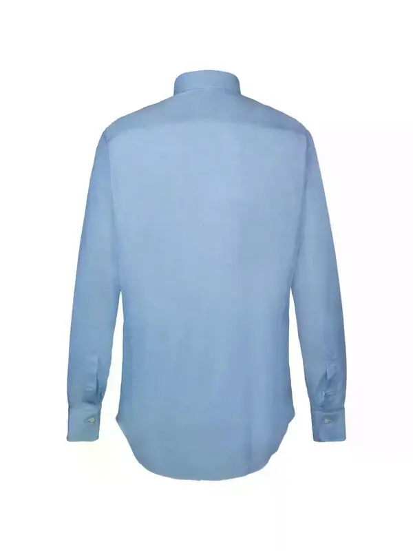 ALESSANDRO GHERARDI Spread-collar Cotton Shirt