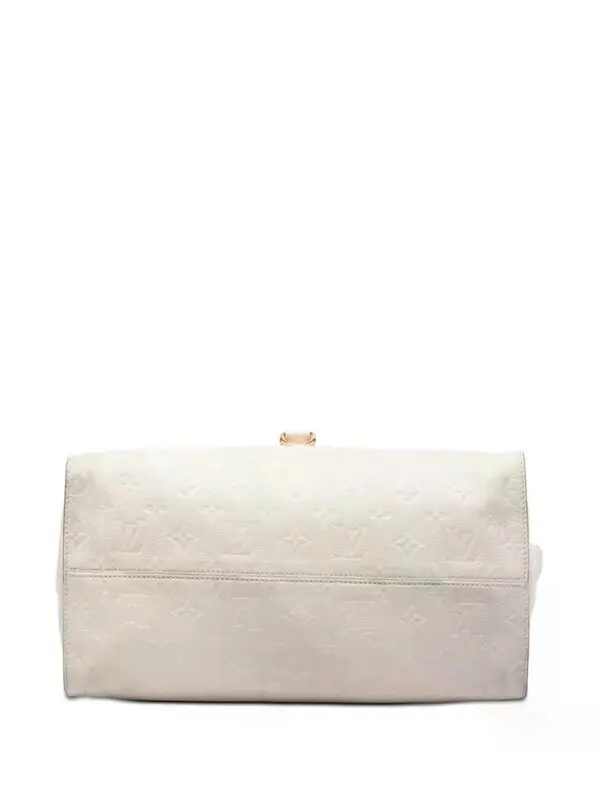 LOUIS VUITTON Monogram Empreinte Lumineuse Pm Satchel - Neutrals