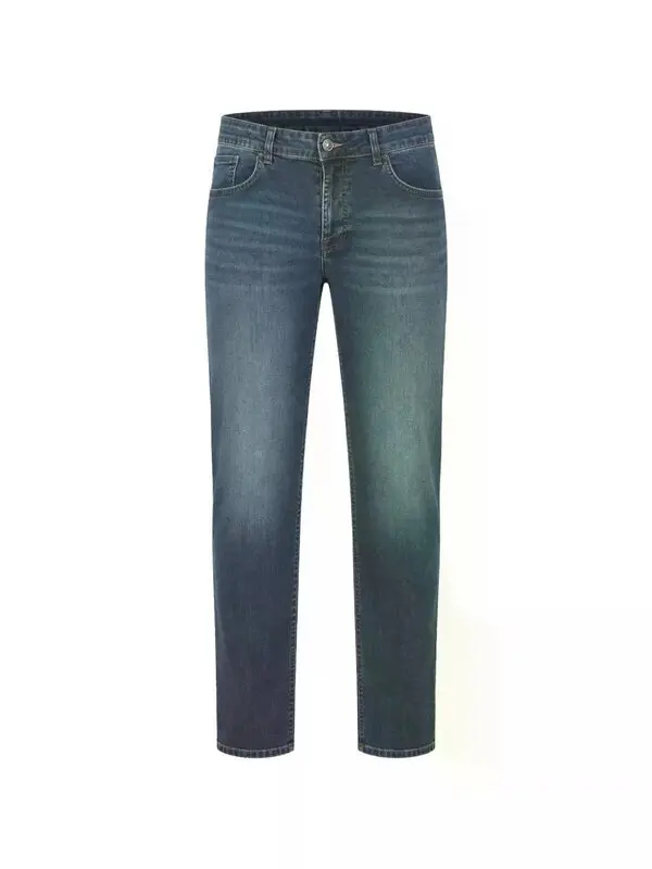MICHAEL COAL Capri Faded Denim Jeans