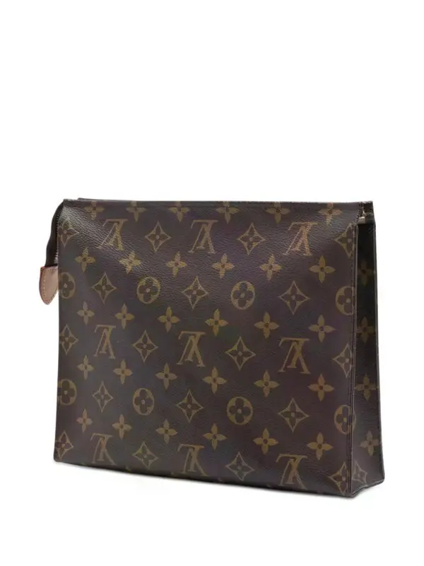 LOUIS VUITTON 2020 Monogram Toiletry Pouch 26 Clutch Bag