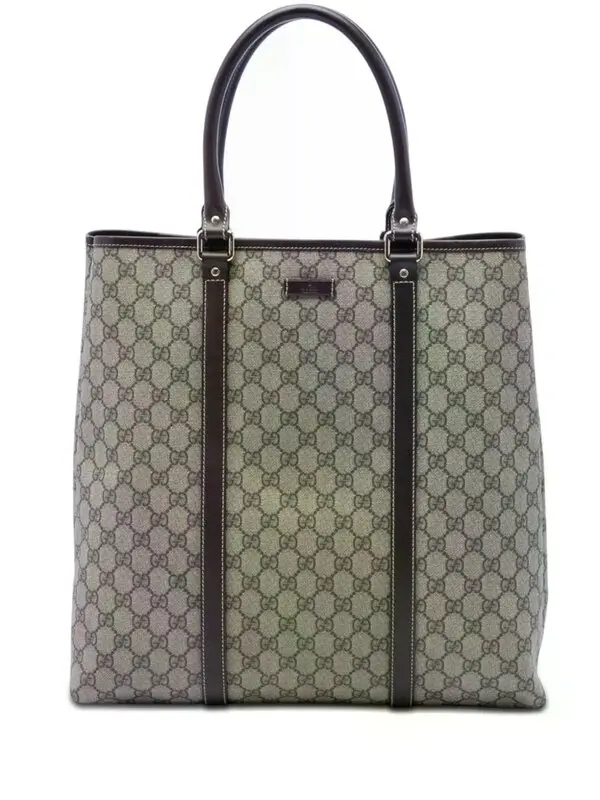 Gucci Gg Supreme Joy Vertical Tote Bag - Neutrals