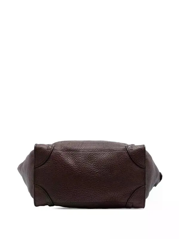 Celine Mini Luggage Tote Bag - Brown