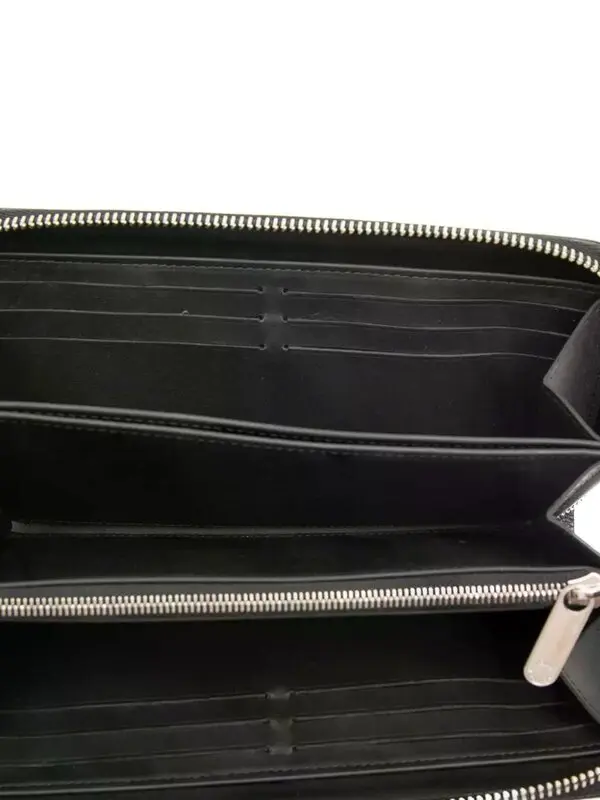 LOUIS VUITTON 2021-2026 Monogram Mahina Zippy Wallet Long Wallets - Black