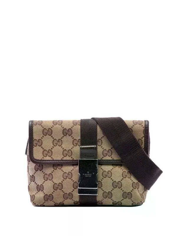 Gucci Gg Canvas Belt Bag