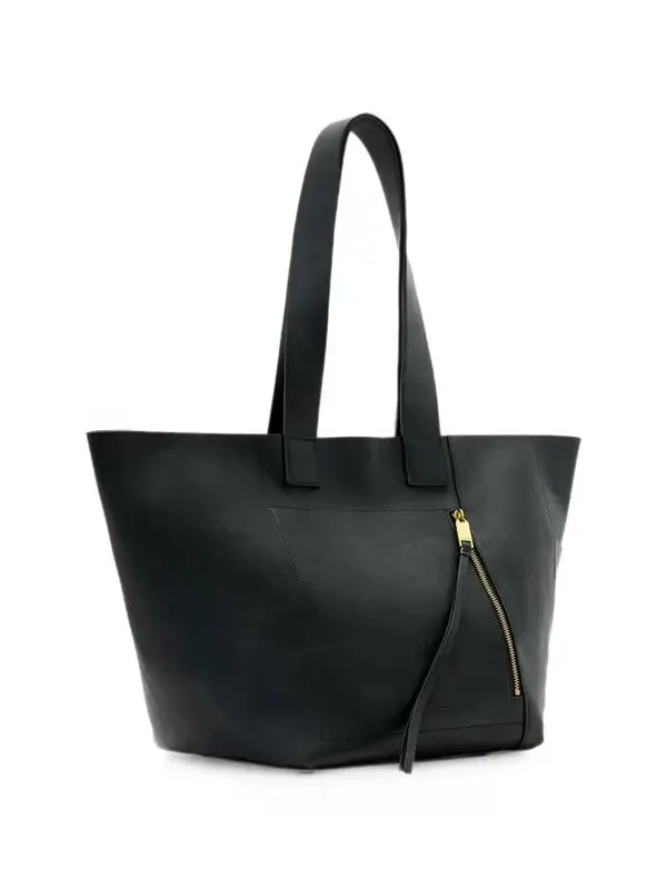 ALLSAINTS Alba Leather Tote Bag - Black