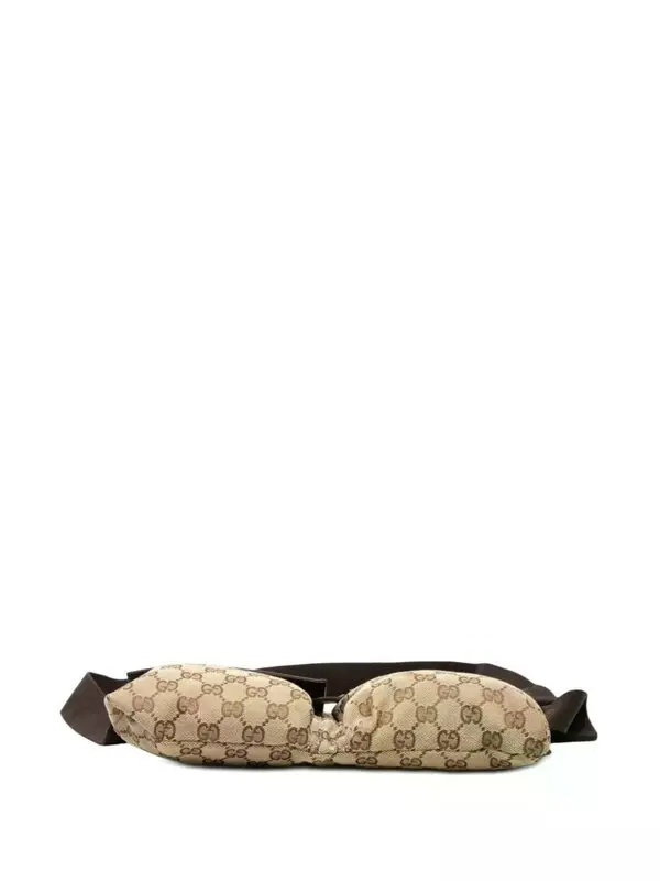 Gucci Gg Canvas Double Pocket Belt Bag