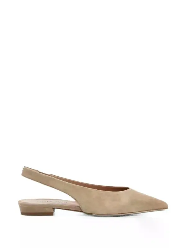 NOTABENE Gisella Square-toe Ballet Flats