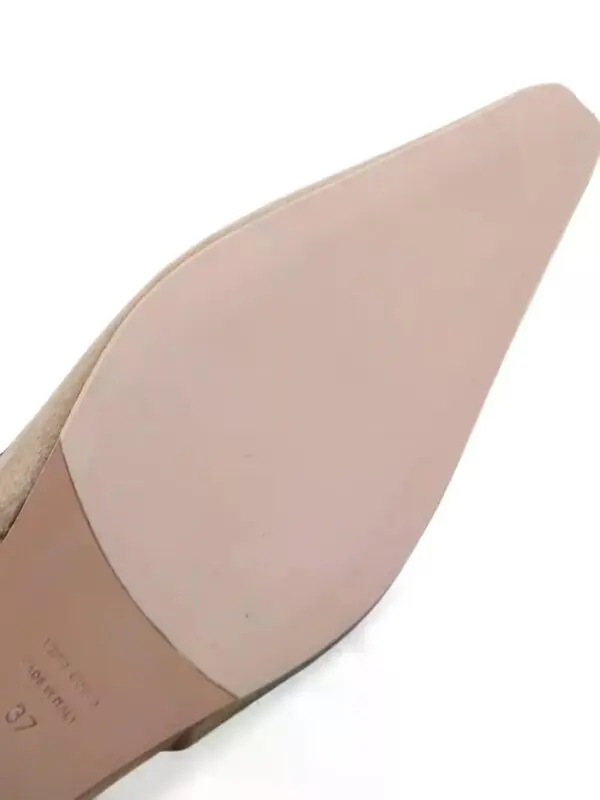 NOTABENE Gisella Square-toe Ballet Flats