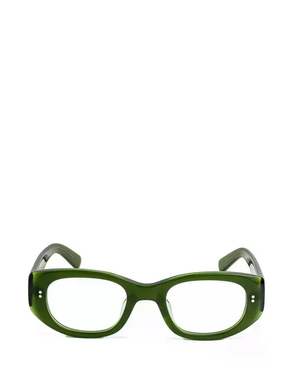 AKILA Silvia Oval-frame Glasses - Green