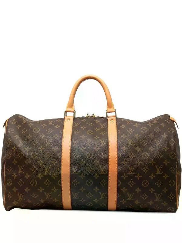 LOUIS VUITTON 2002 Monogram Keepall 50 Travel Bag
