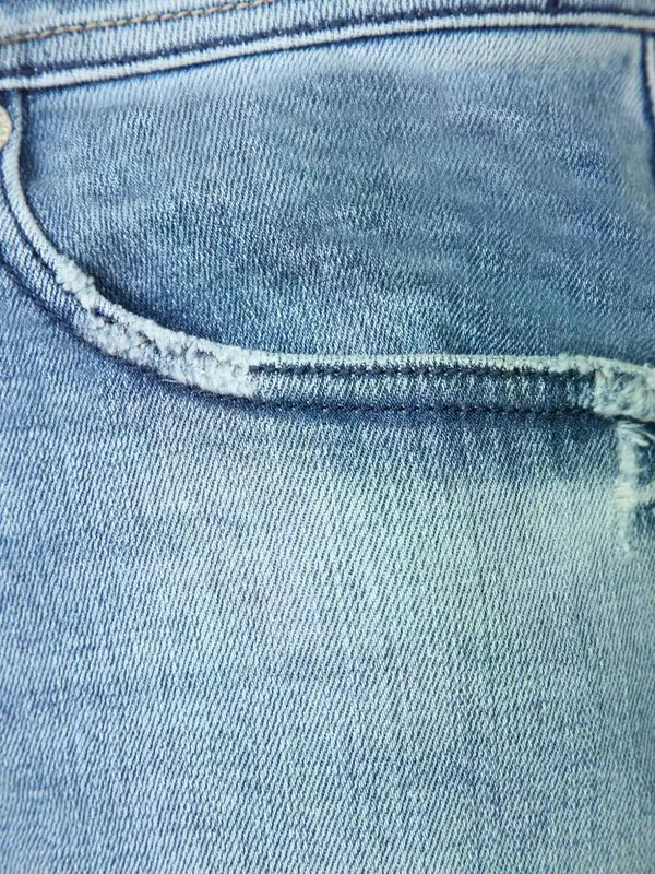 DIESEL® Faded Whiskered Jeans