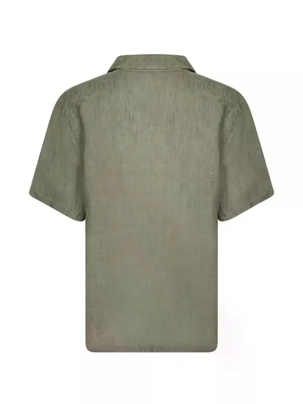 DELL'OGLIO Short-sleeve Bowling Shirt