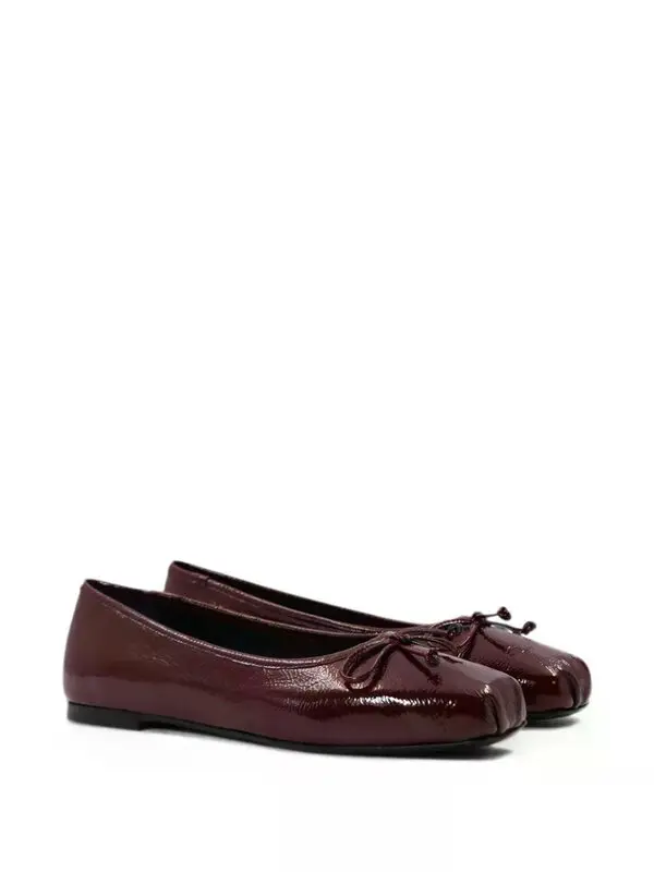 NOTABENE Serena Square-toe Ballet Flats