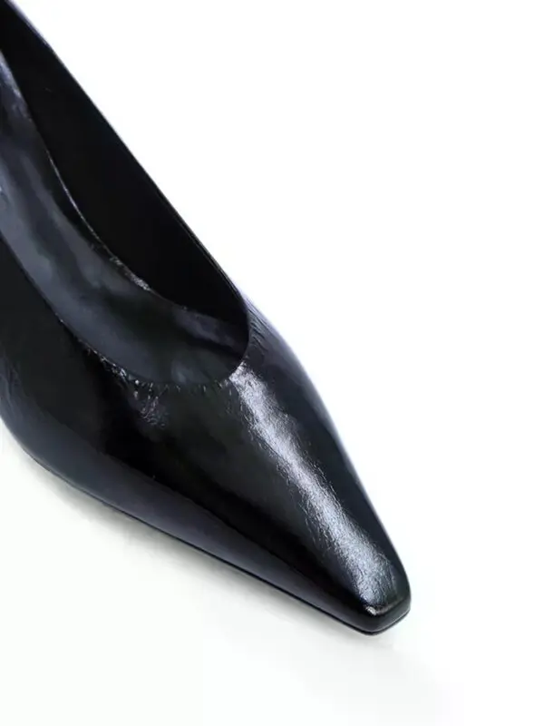 NOTABENE Emmy Patent-finish Square-toe Pumps