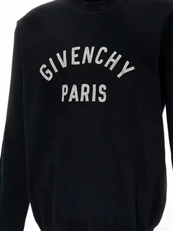 Givenchy Beaded Logo Sweater