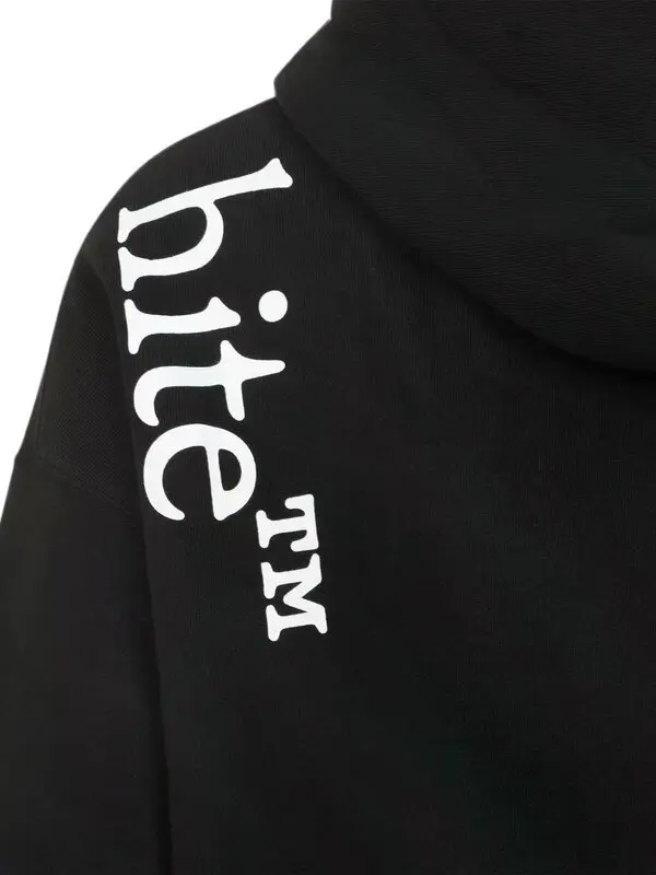 Off-White Logo Print Cotton Hoodie