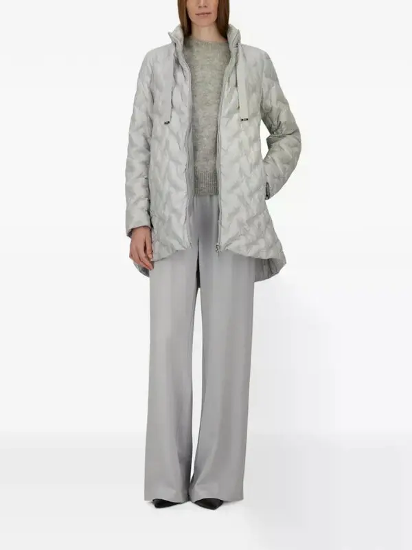 Herno A-line Quilted Coat