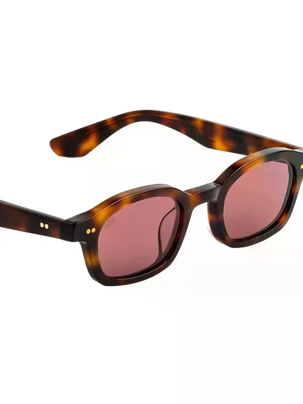AKILA Ceres Geometric Frame Sunglasses - Brown