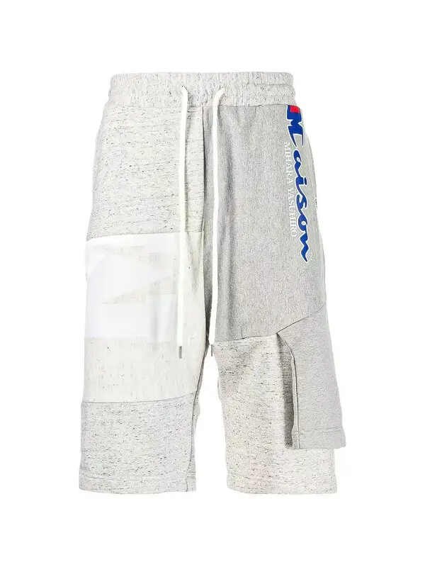 Mihara Yasuhiro Reconstructed Panelled Shorts
