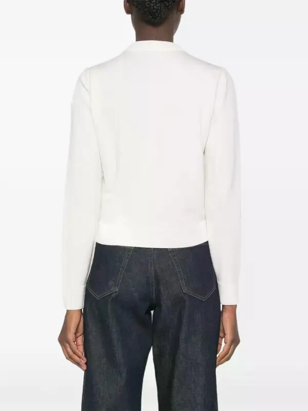 Moncler Quilted Zip-up Sweater