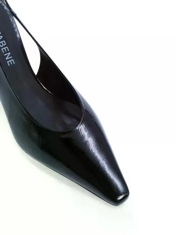 NOTABENE Emmely 70 Patent-leather Slingback Pumps