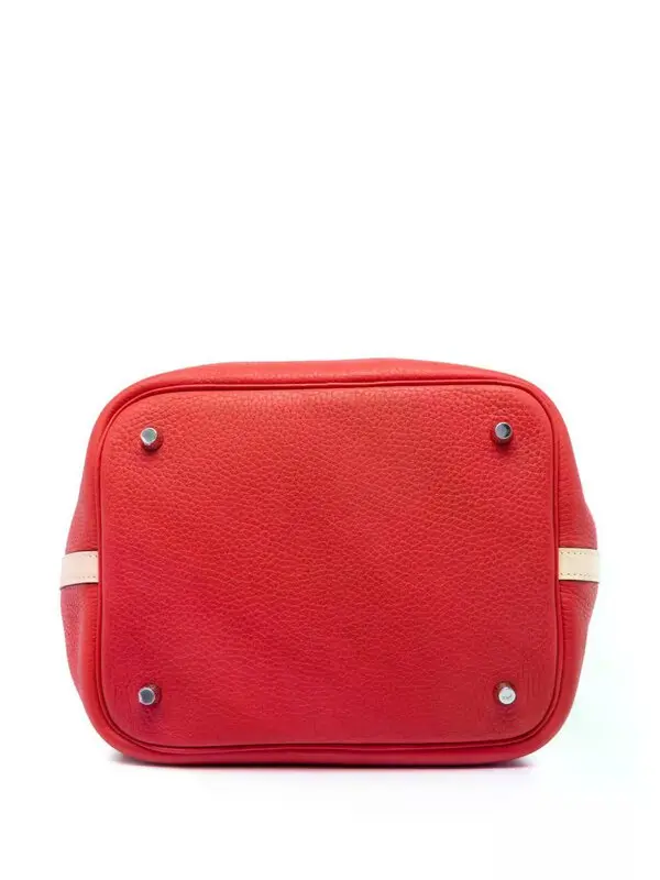 Hermès 2016 Clemence And Swift Picotin Lock 22 Handbag - Pink