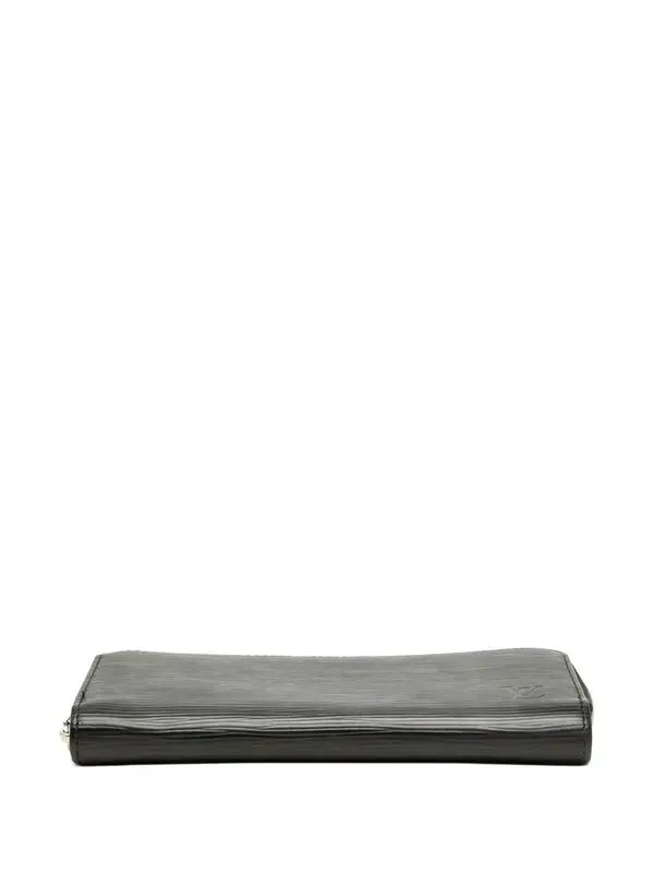 LOUIS VUITTON 2019 Epi Zippy Wallet Long Wallets - Black