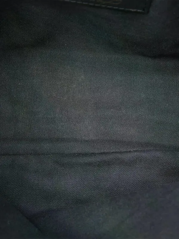 Burberry Leather And House Check Banner Satchel