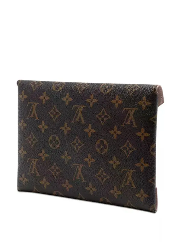 LOUIS VUITTON Monogram Pochette Kirigami Set Clutch Bag - Brown
