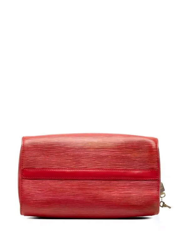 LOUIS VUITTON Epi Speedy 25 Boston Bag - Red