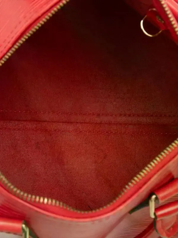 LOUIS VUITTON Epi Speedy 25 Boston Bag - Red